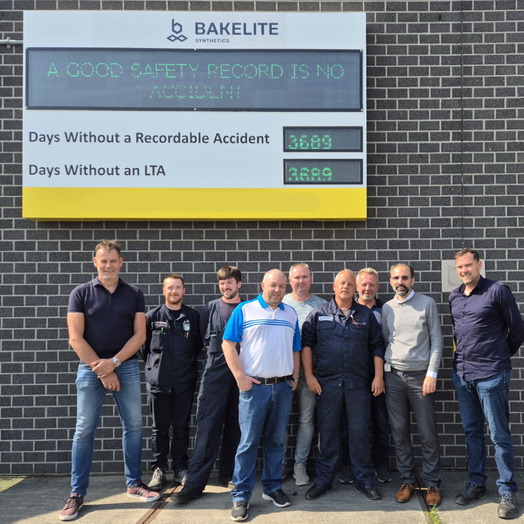 Botlek Site Celebrates 10 Years Without Recordable Incident - Bakelite