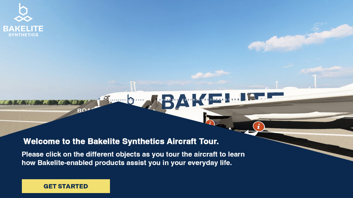 Bakelite 3D Aircraft Tour